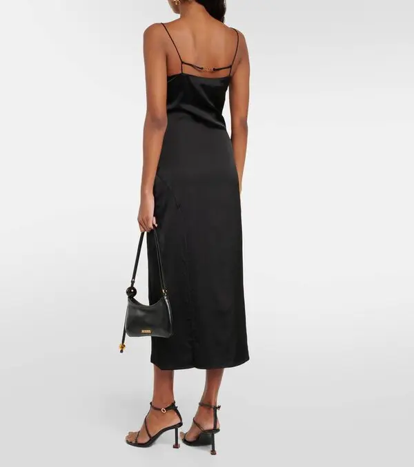 Jacquemus La Robe Notte Midi Dress - Black