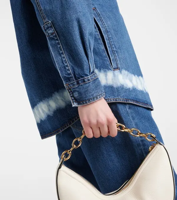 Valentino Garavani Distressed Denim Shirt
