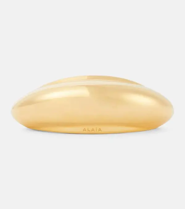 Alaïa Metallic Barrette - Gold