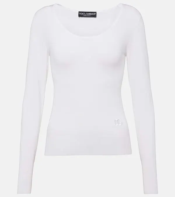 Dolce & Gabbana Silk-blend Sweater