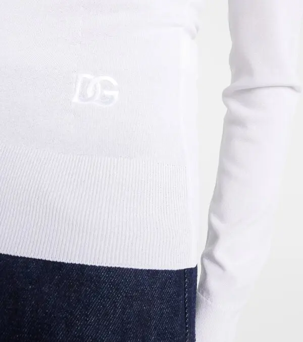 Dolce & Gabbana Silk-blend Sweater