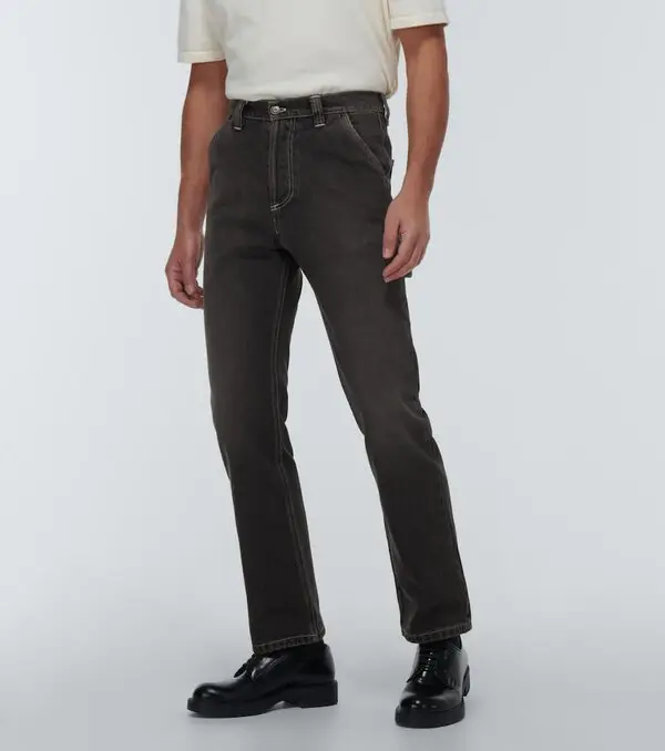 WINNIE N.Y.C Straight Jeans - Black