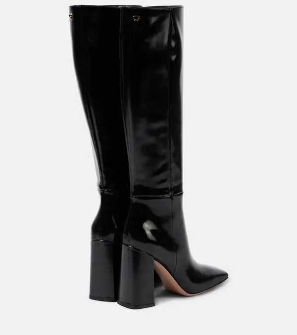 GIANVITO ROSSI Patent Leather Knee-high Boots