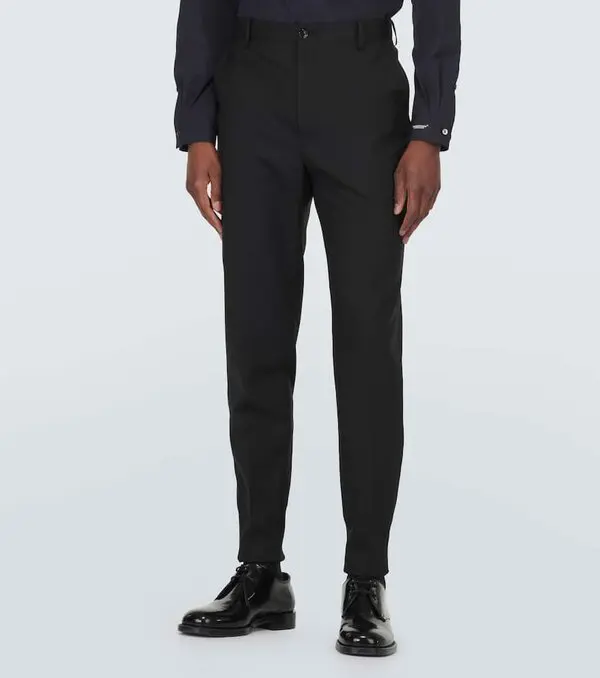 UNDERCOVERISM Wool Tapered Trousers - Black