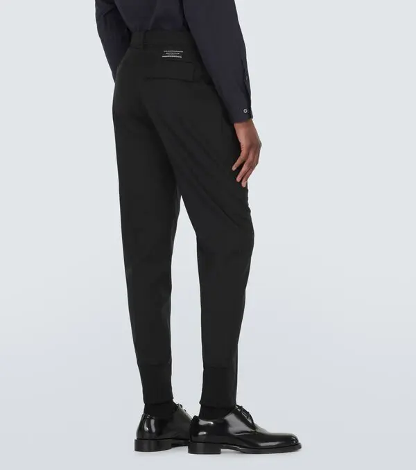 UNDERCOVERISM Wool Tapered Trousers - Black