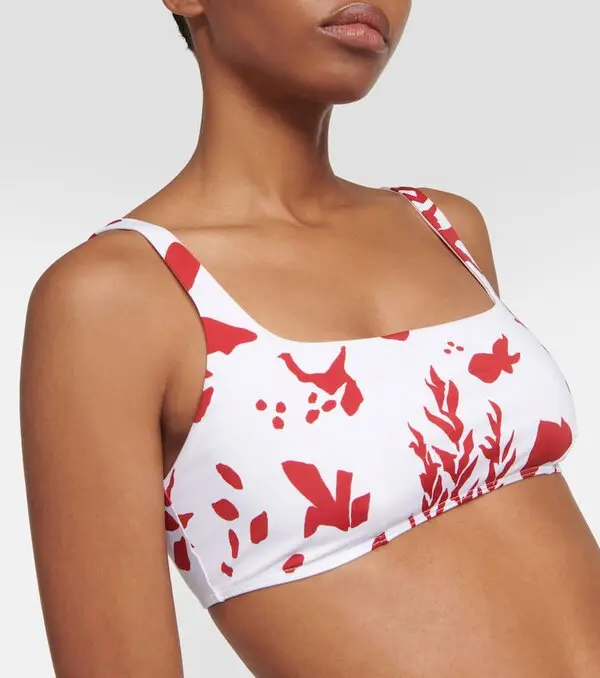 EMILIA WICKSTEAD Beatrix Printed Bikini