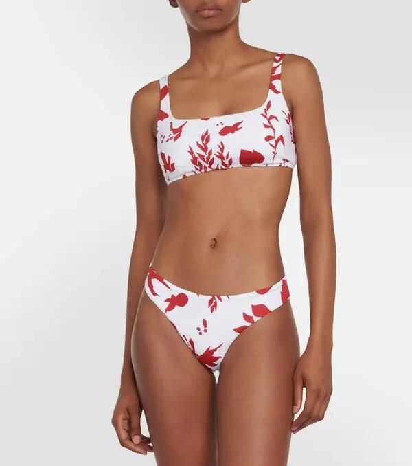 EMILIA WICKSTEAD Beatrix Printed Bikini