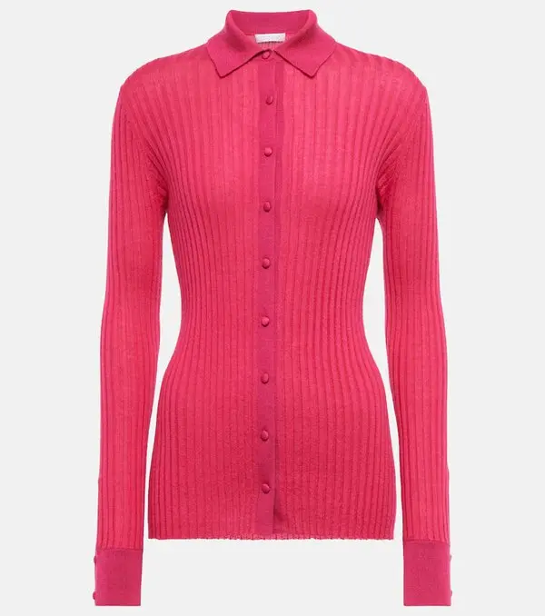 Gabriela Hearst Cavalieri Cashmere And Silk Shirt
