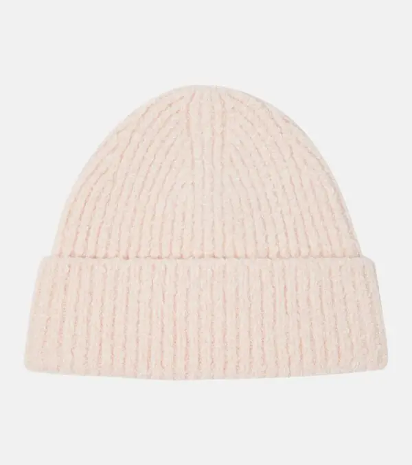 Acne Studios Ribbed-knit Beanie - Pink