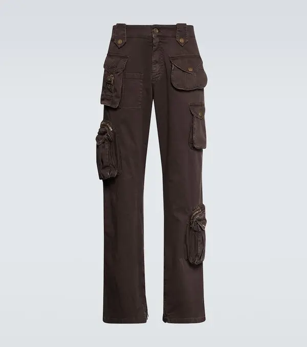 Dolce & Gabbana Mid-rise Straight Cargo Pants