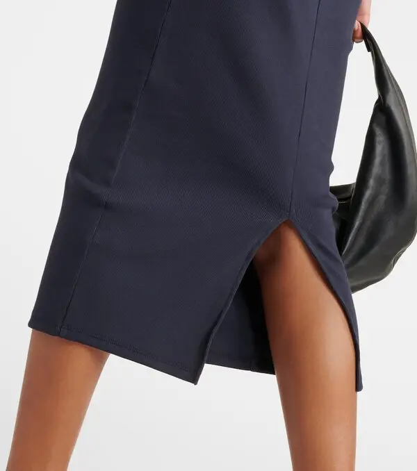 Veronica Beard Darien Cotton-blend Polo Dress - Blue