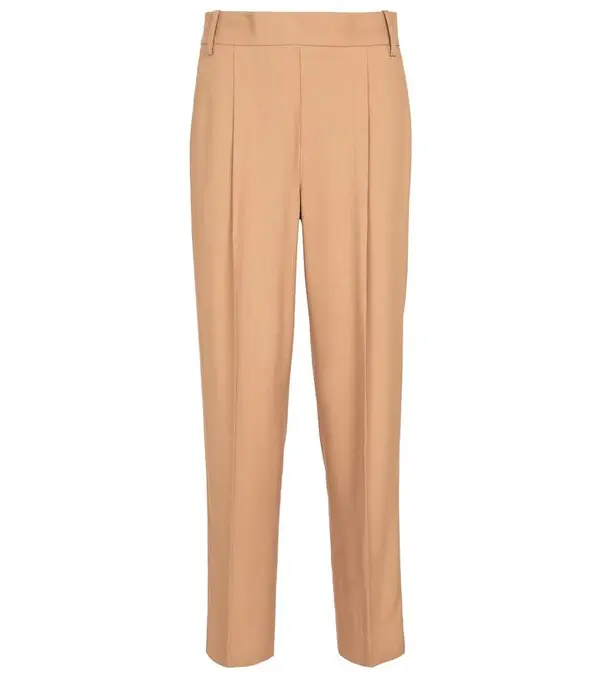 Vince High-rise Straight Leg Trousers