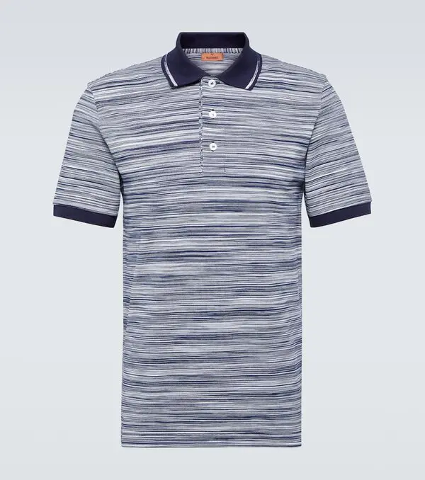 Missoni Striped Cotton Polo Shirt