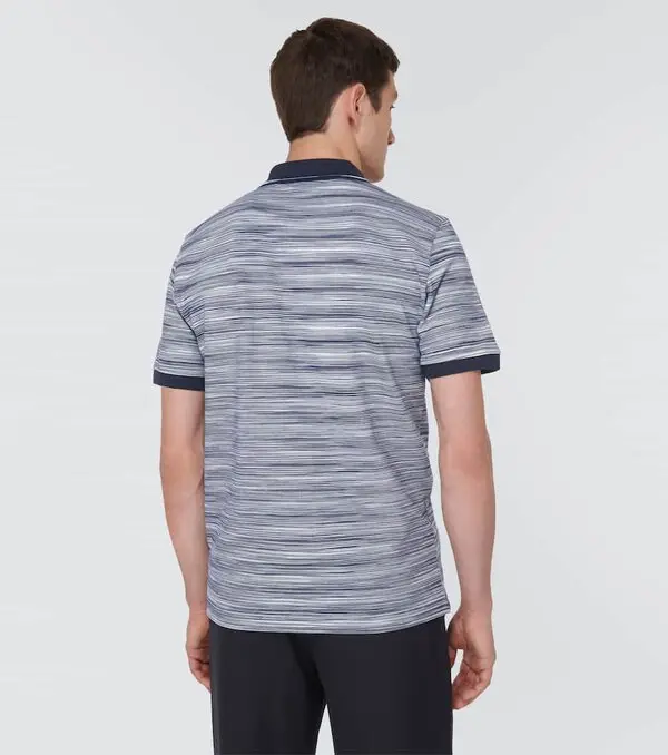 Missoni Striped Cotton Polo Shirt