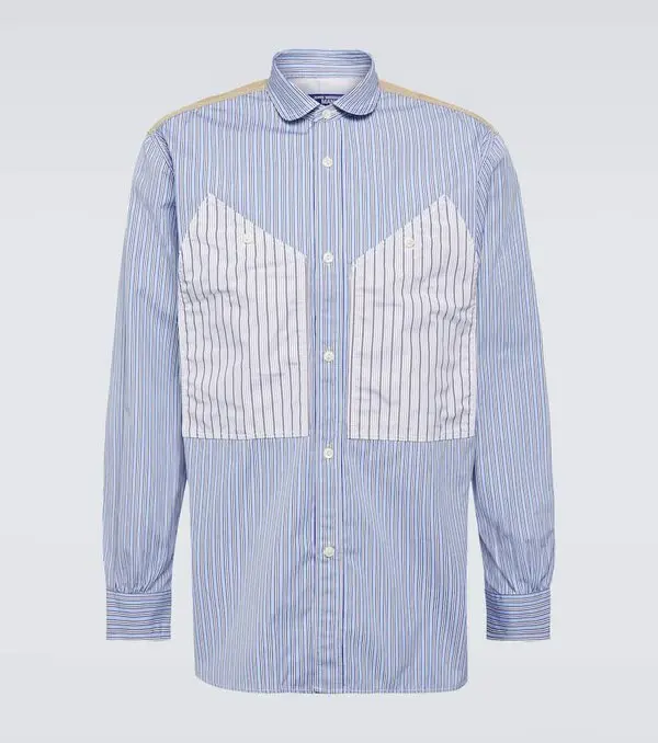 Junya Watanabe X Roy Lichtenstein Patchwork Cotton Shirt
