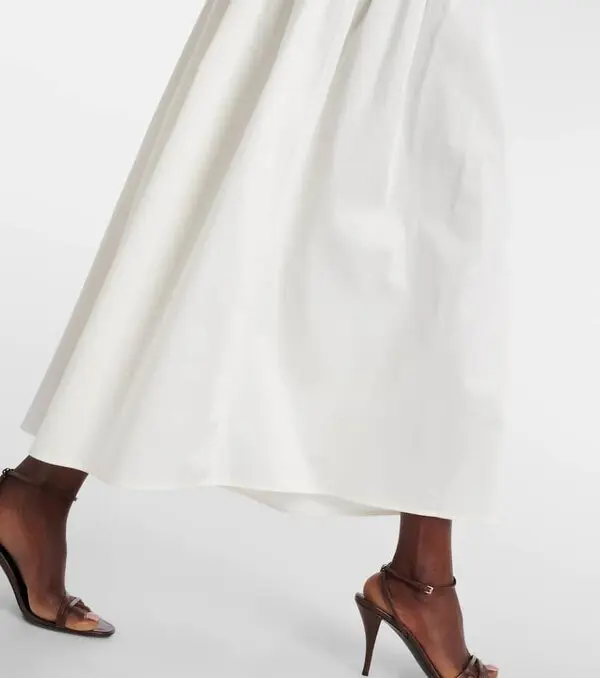 Tove Lauryn Strapless Cotton-blend Midi Dress
