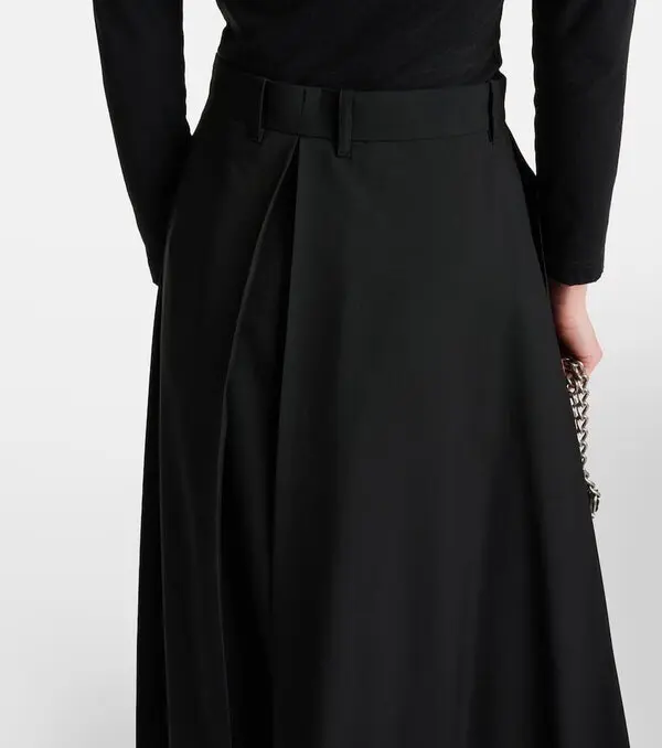 Balenciaga Wool Skirt With Pants