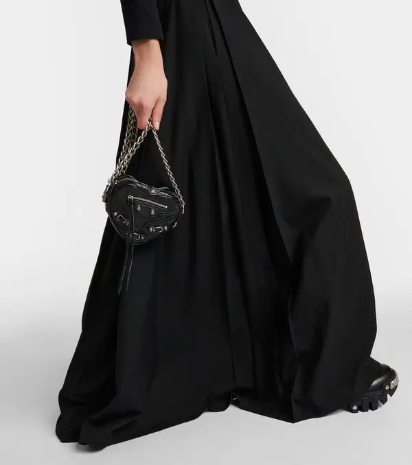 Balenciaga Wool Skirt With Pants