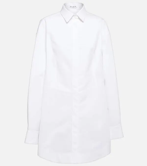 Alaïa Cotton Poplin Shirt