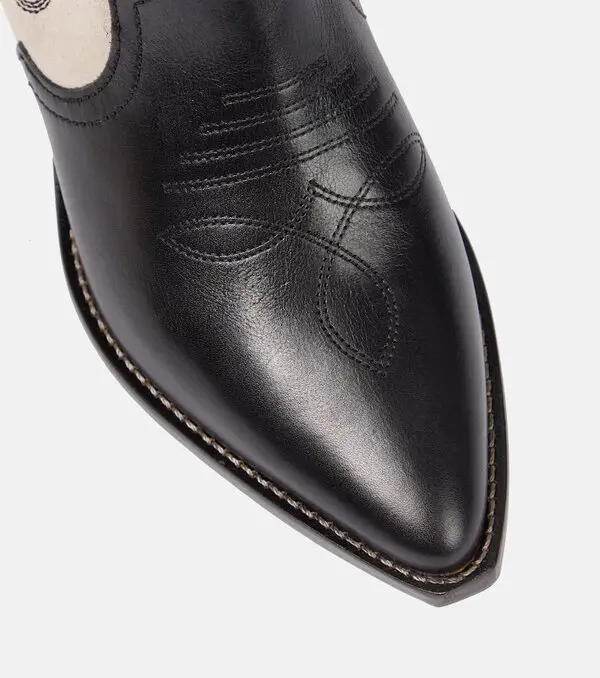 Isabel Marant Étoile Duerto Leather Cowboy Boots