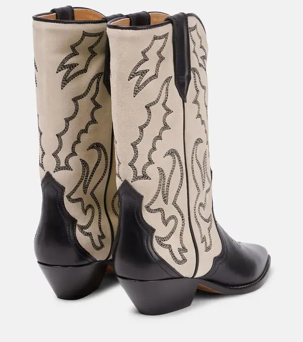Isabel Marant Étoile Duerto Leather Cowboy Boots