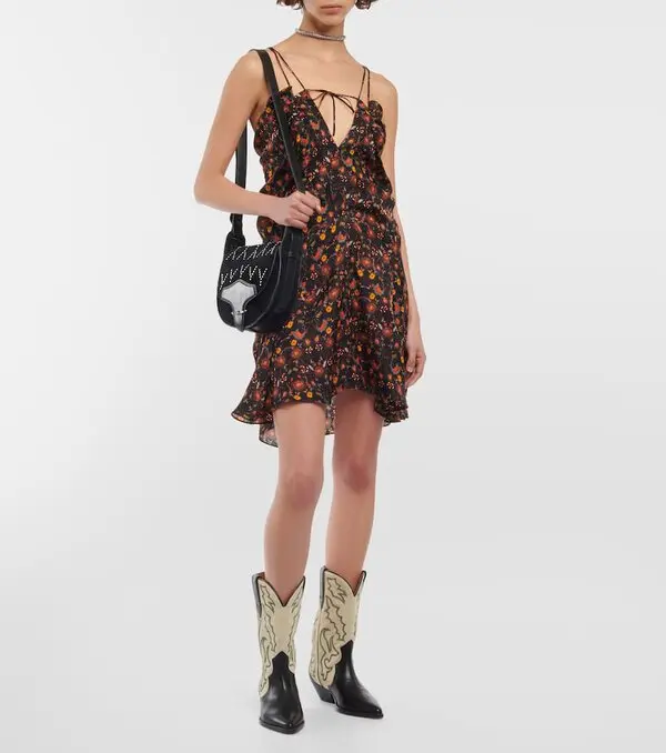 Isabel Marant Étoile Duerto Leather Cowboy Boots