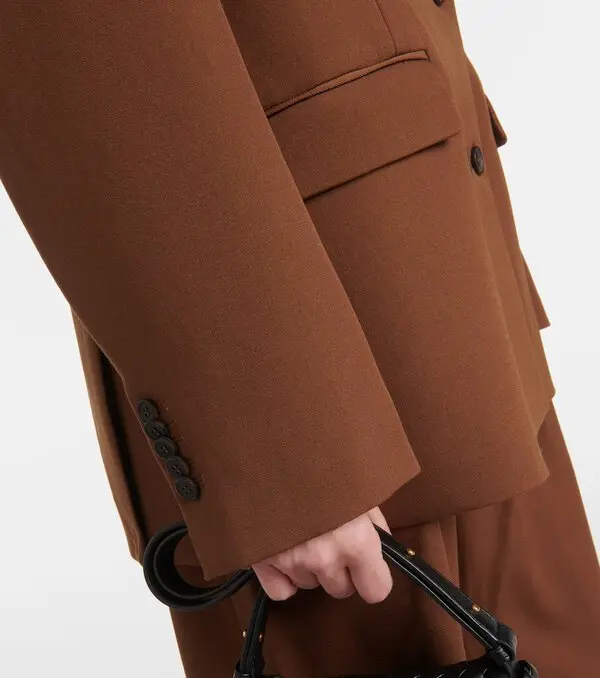 Wardrobe.NYC Double-breasted Wool Blazer