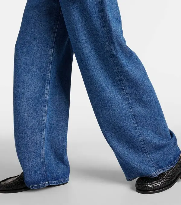 FRAME High-rise Wide-leg Jeans