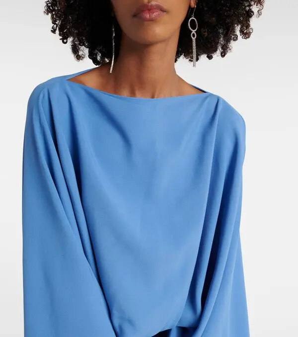 TALLER MARMO Eolia Crepe Cady Gown