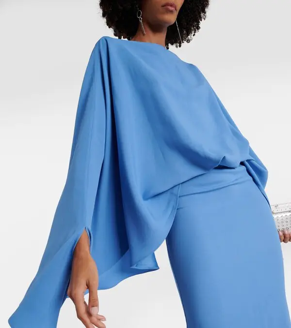 TALLER MARMO Eolia Crepe Cady Gown