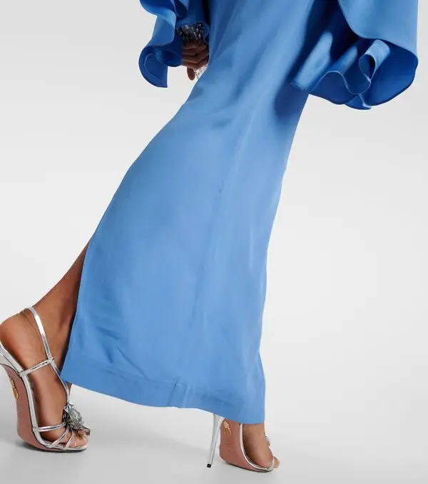 TALLER MARMO Eolia Crepe Cady Gown
