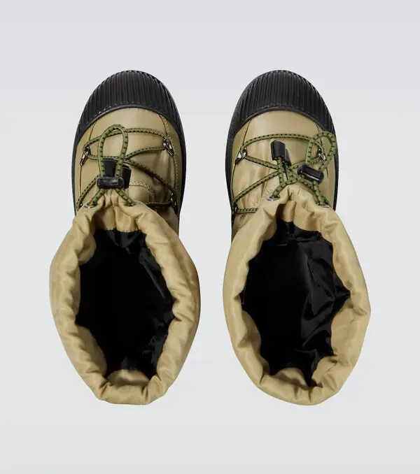 Moon Boot Logo Snow Boots - Green