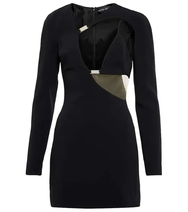 David Koma Cutout Minidress