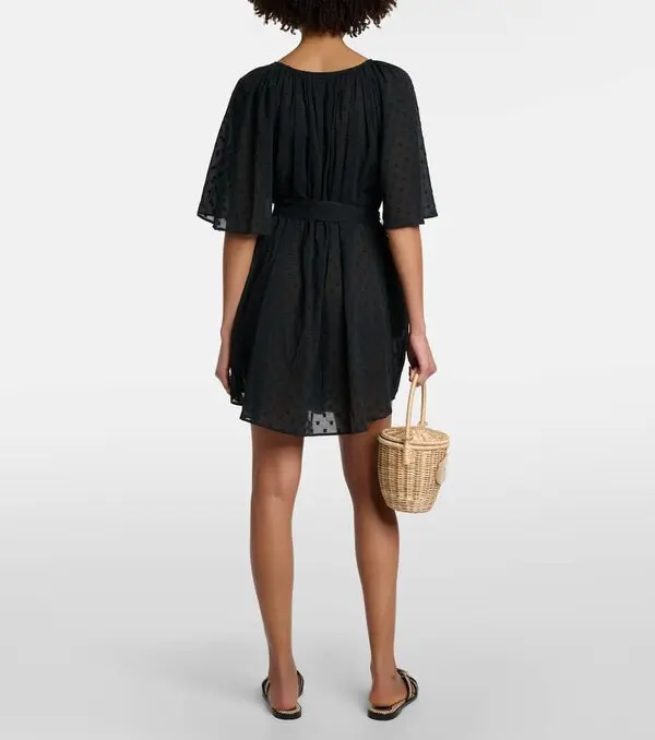 Marysia Point D’esprit Cotton Minidress