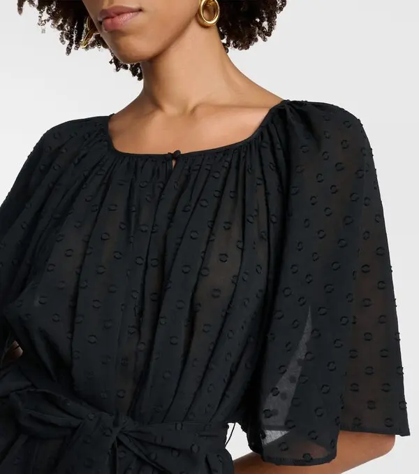 Marysia Point D’esprit Cotton Minidress