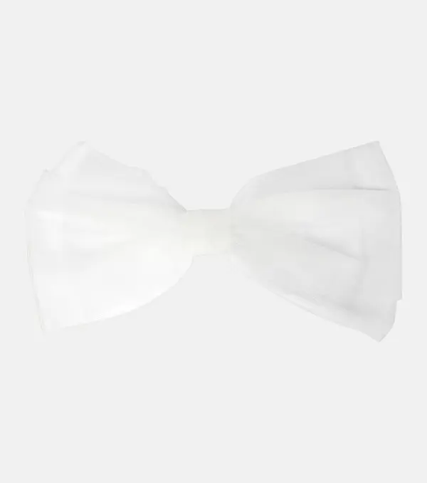 JENNIFER BEHR Bridal Tulle Bow - White