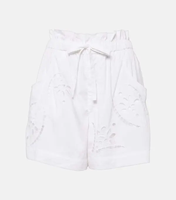 Isabel Marant Étoile Hidea Broderie Anglaise Shorts