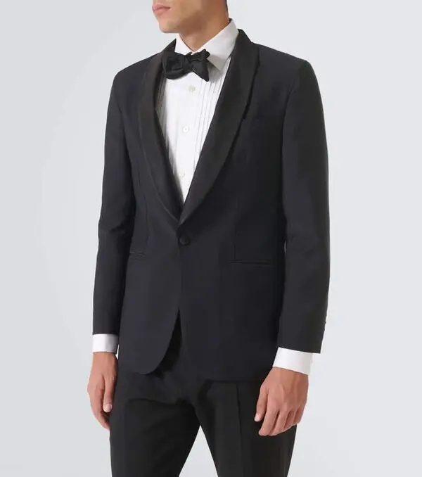 Rubinacci Wool Tuxedo - Black