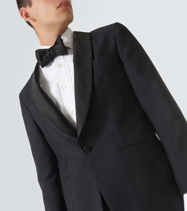 Rubinacci Wool Tuxedo - Black