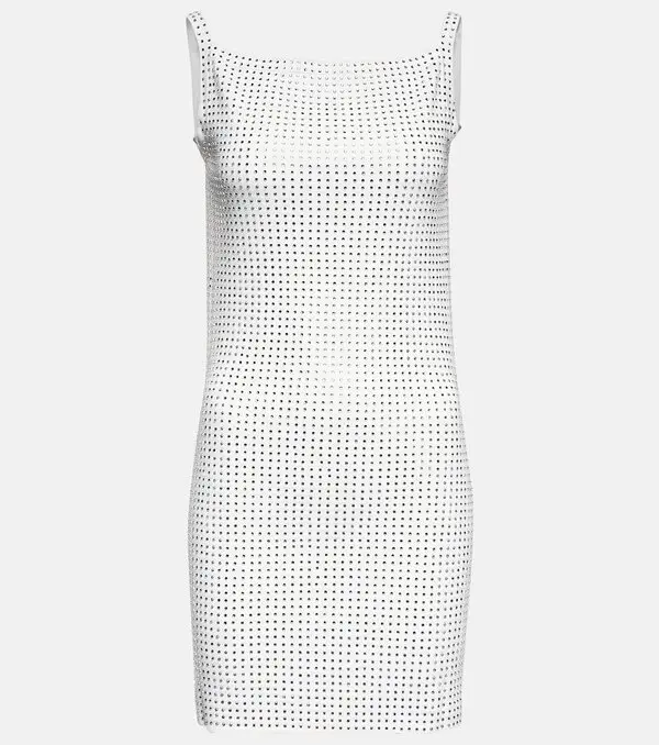 AYA MUSE Pelina Crystal-embellished Minidress