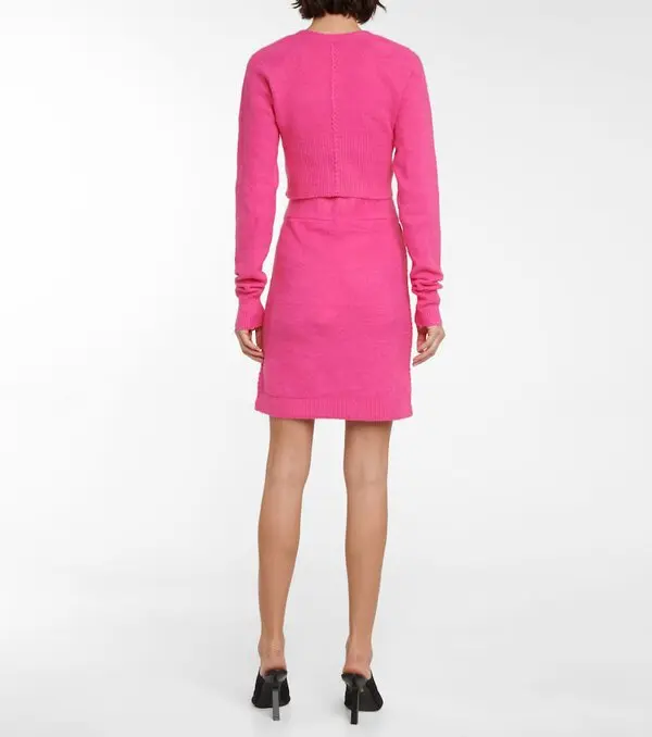 Helmut Lang Cotton-blend Pencil Skirt