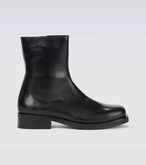 Our Legacy Camion Leather Ankle Boots