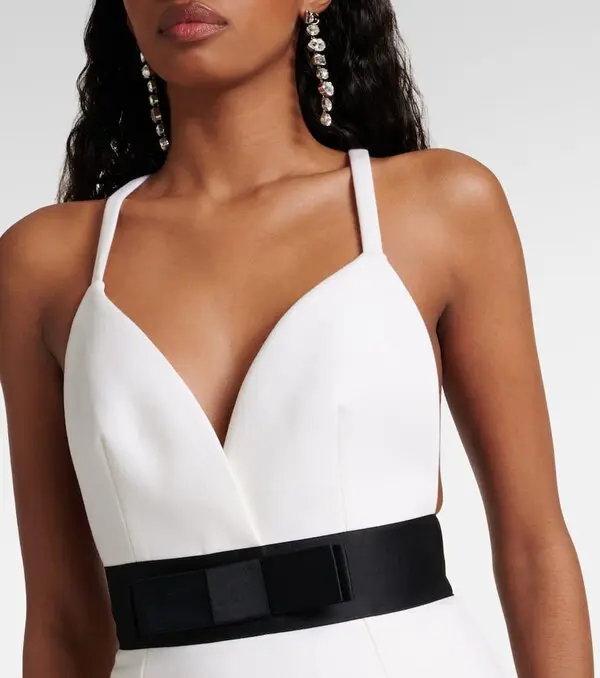 Dolce & Gabbana Wool And Silk-blend Minidress