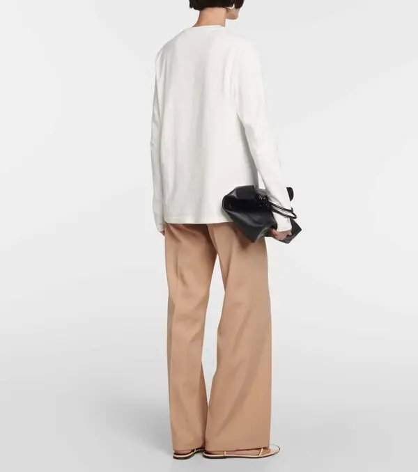 JIL SANDER Logo Cotton Sweatshirt