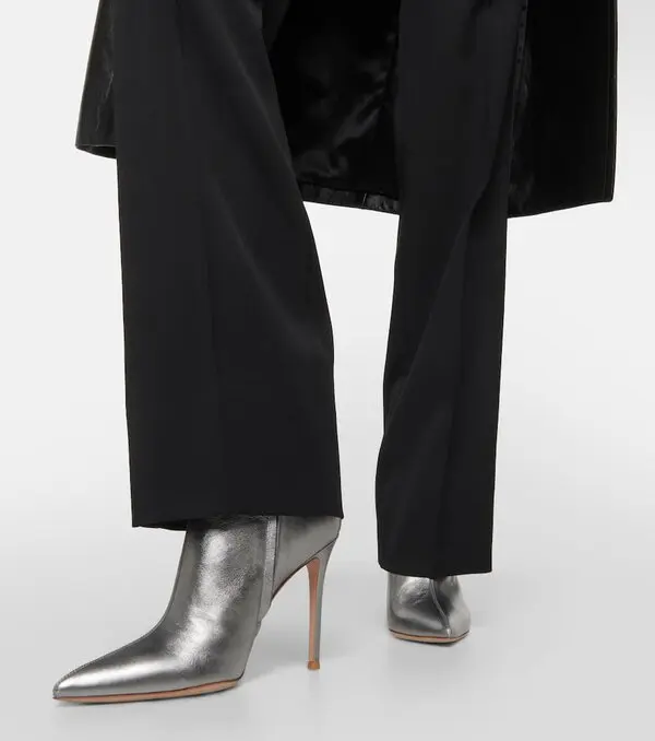 GIANVITO ROSSI Leather Ankle Boots