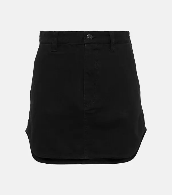 Wardrobe.NYC X Carhartt Wip Cotton Miniskirt - Black
