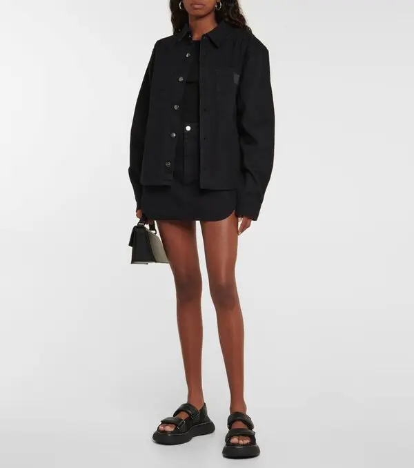 Wardrobe.NYC X Carhartt Wip Cotton Miniskirt