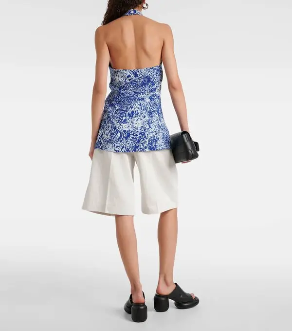 Proenza Schouler Theda Printed Top