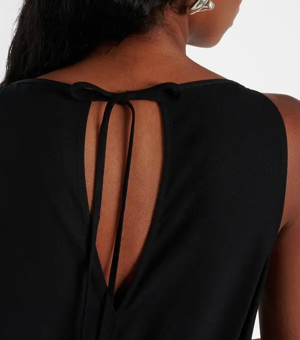 TOTEME Crepe-back Satin Maxi Dress