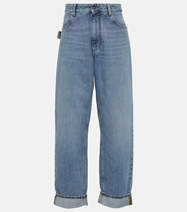 Bottega Veneta Mid-rise Straight Jeans